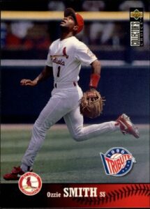 1997 collector's choice #200 ozzie smith mlb baseball trading card