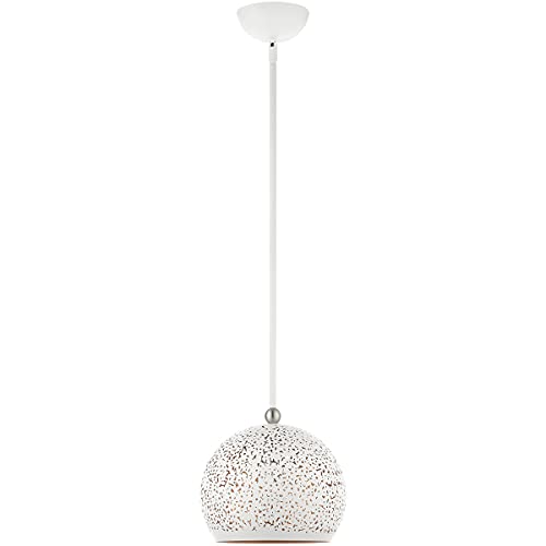 Livex Lighting 49181-03 1 Light White Pendant