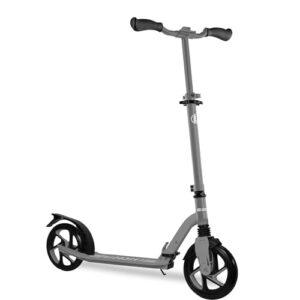 lascoota kick scooter for adults & teens. perfect for youth 12 years and up and men & women. lightweight foldable adult scooter large sturdy wheels