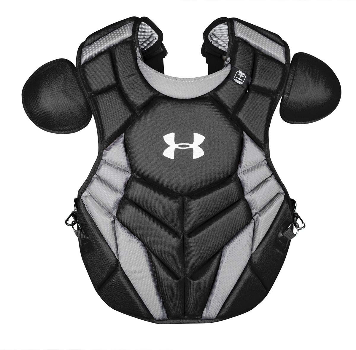 Under Armour UACPCC4-JRPBK UA Pro4 / Chest Protector/Junior/Ages 9-12/13.5" Meets Nocsae Chest Protector Standard (Nd200) BK