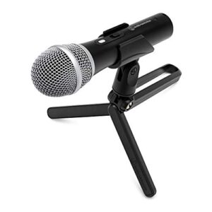 audio-technica atr2100x-usb cardioid dynamic microphone (atr series)usb and xlr outputs, silver