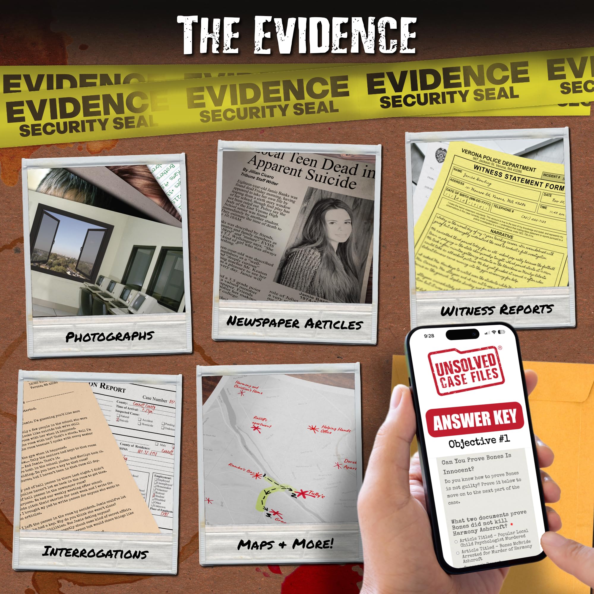 Unsolved Case Files | Banks, Jamie - Cold Case Murder Mystery Game | Can You Solve The Crime?