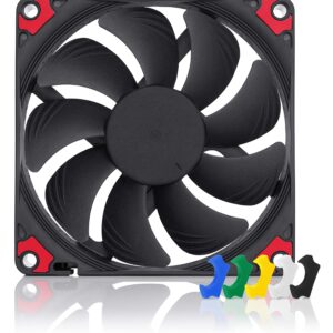 Noctua NF-A9x14 HS-PWM chromax.Black.swap, Premium Quiet Slim Fan, 4-Pin (92x14mm, Black)