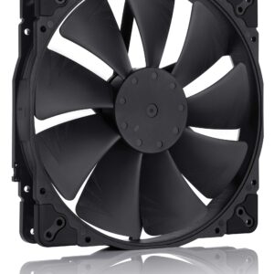 Noctua NF-A20 PWM chromax.Black.swap, Premium Quiet Fan, 4-Pin (200x30mm, Black) For Desktop