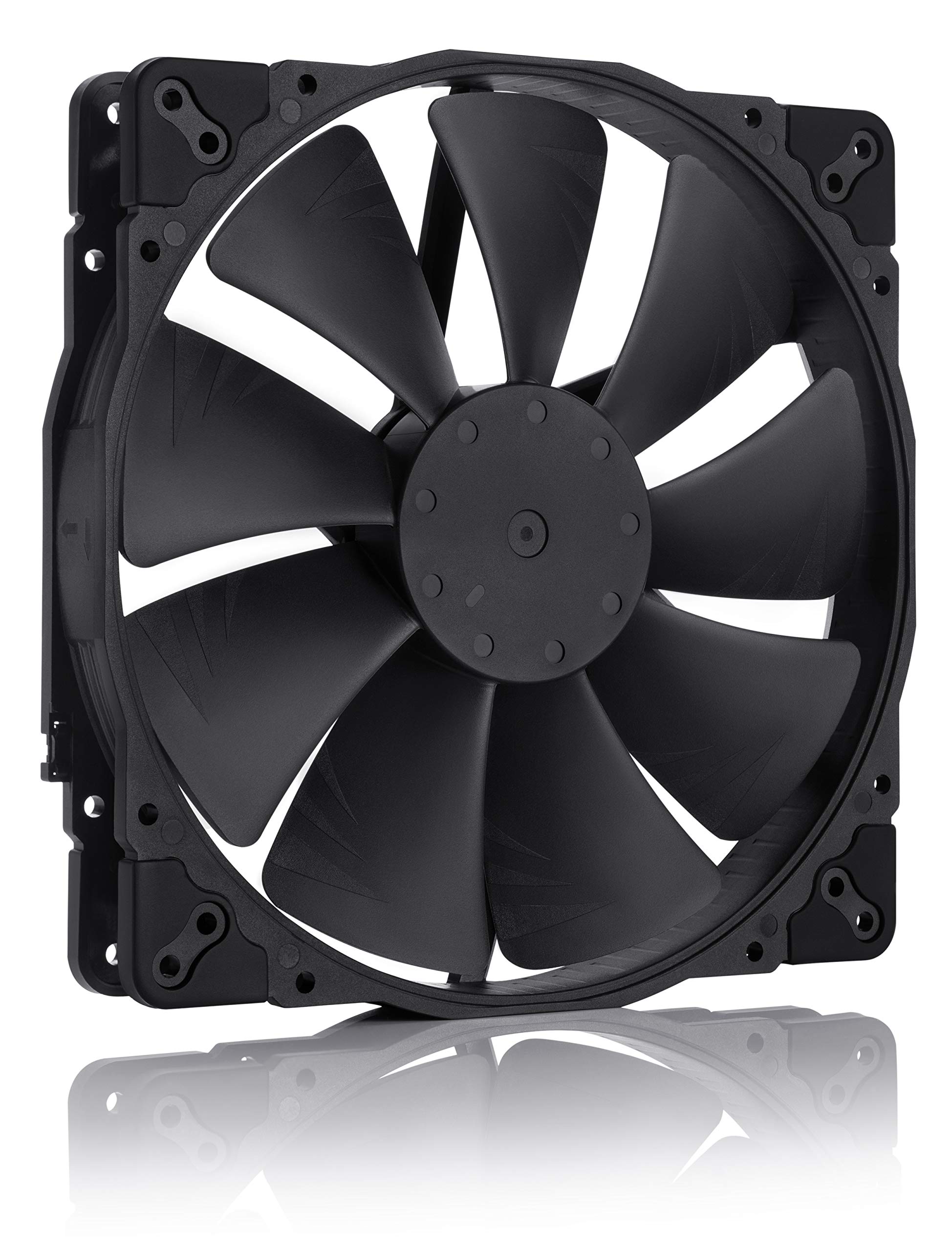 Noctua NF-A20 PWM chromax.Black.swap, Premium Quiet Fan, 4-Pin (200x30mm, Black) For Desktop