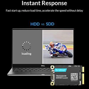 ORICO M200 3D NAND SSD Hard Solid Drive- mSATA - SATA III - 6Gbps-512GB Internal Solid State Drive for Desktop Laptop