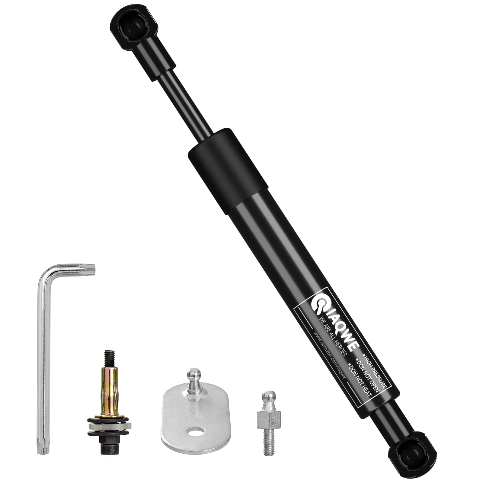 IAQWE 43203 Truck Tailgate Assist Shock Kit Fit for 1997-2003 Ford 150, 1999-2016 Ford 250 350 Super Duty (not Flareside/SuperCrew)