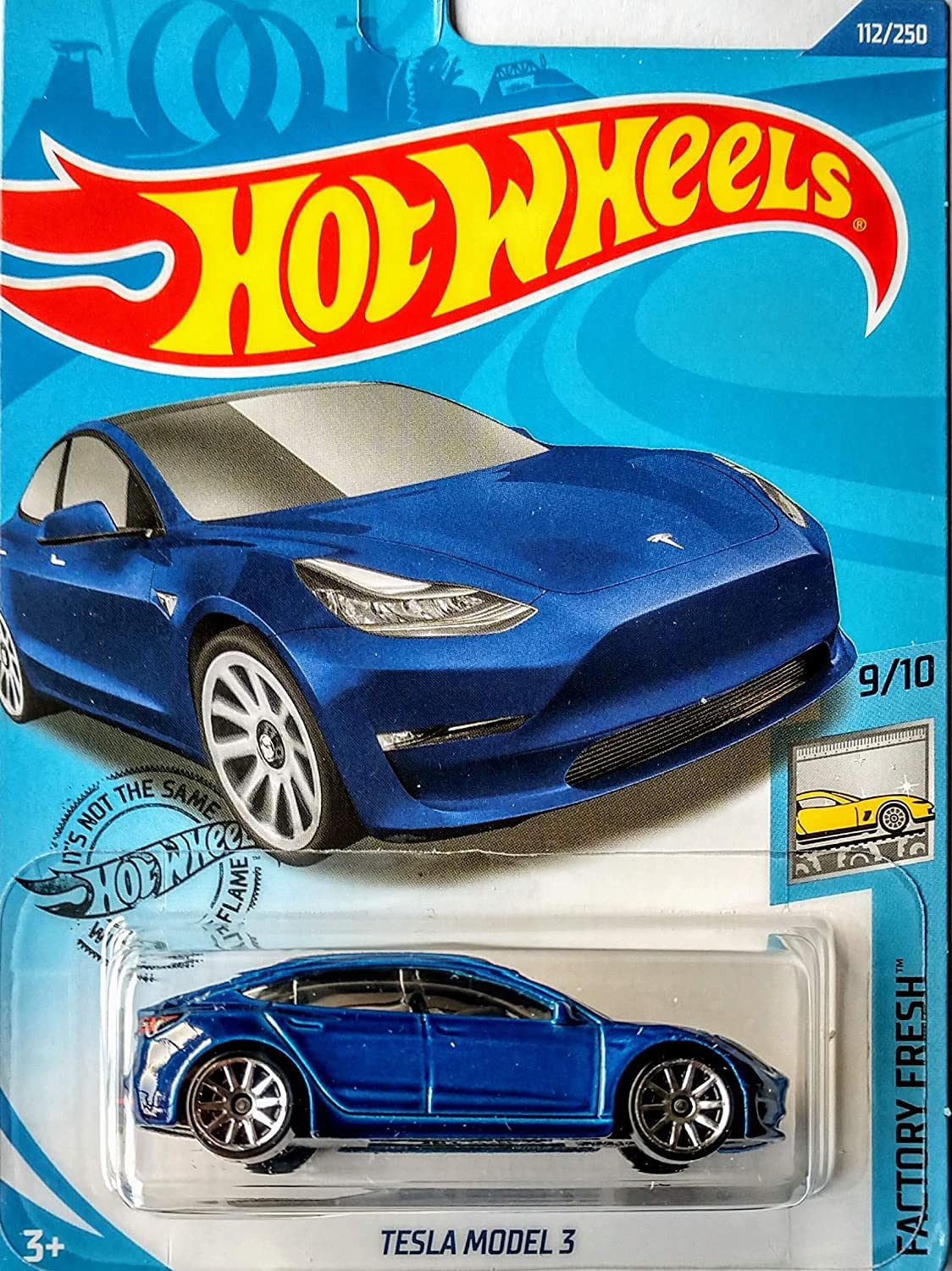 Hot Wheels Tesla 5 Car Bundle Set