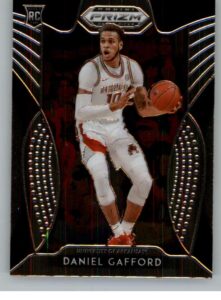 2019-20 prizm draft basketball #38 daniel gafford arkansas razorbacks official ncaa trading card from panini america