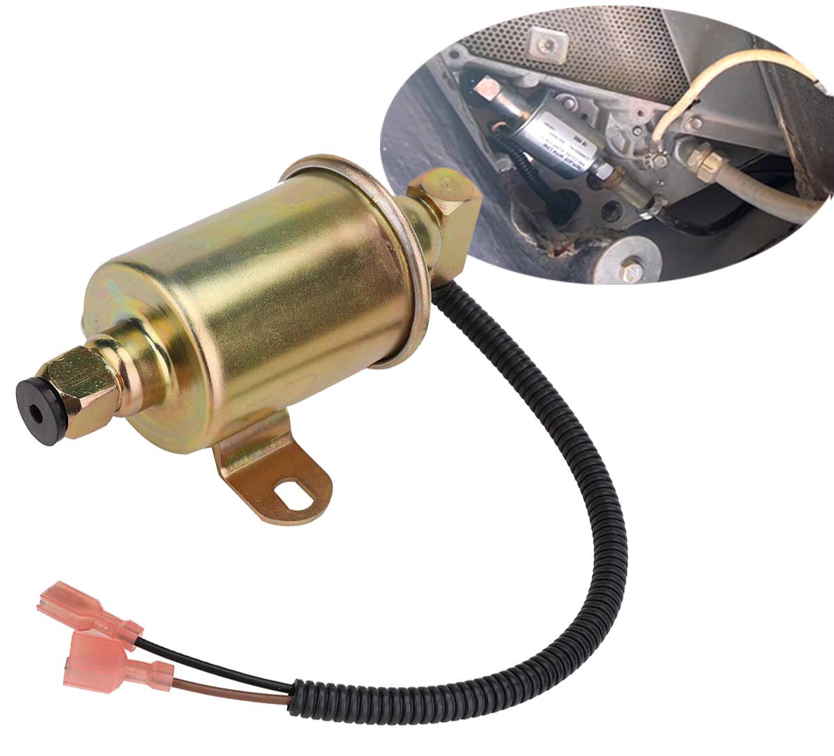 A047N929 Fuel Pump,A029F887 Electric Fuel Pump Replace Airtex E11015 149-2620 Compatible with Cummins Onan 5500 5.5KW Gas Generator Marquis Gold Rialta RV 5500 EVAP Motor Set