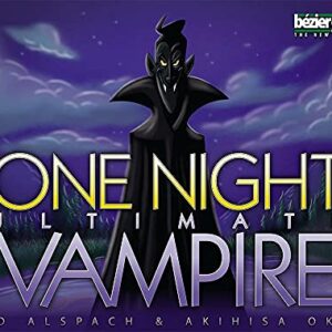 One Night Ultimate Vampire – Scary Fun Party Game for Kids & Families, Fast-Paced Gameplay, Engaging Social Deduction, Hidden Roles & Bluffing