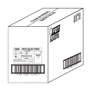 Feit Electric BPBAB/930CA/6 20W EQ DM MR16 LED Light Bulb, 6 Bulbs