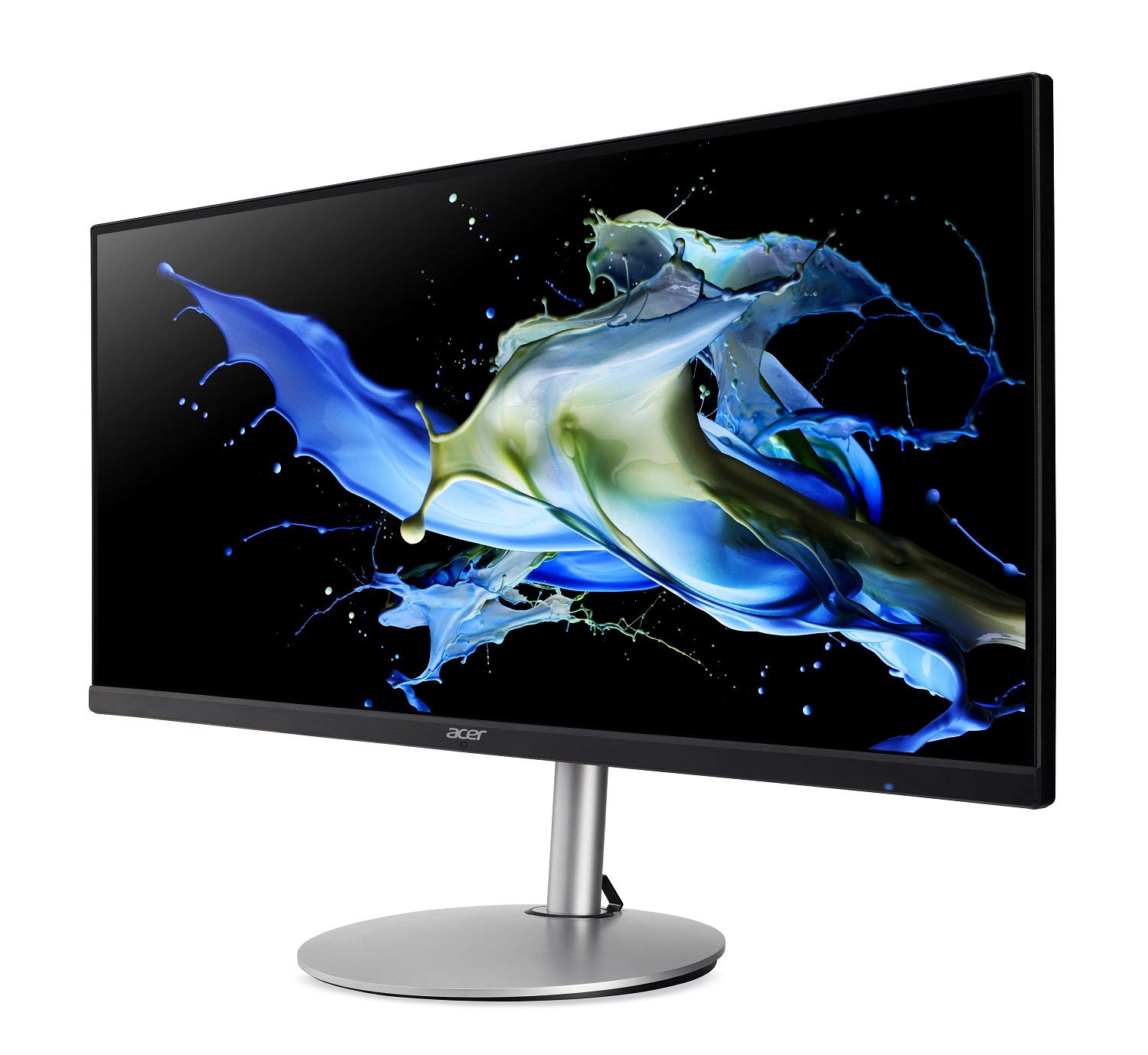 Acer CB342CK smiiphzx 34" UltraWide QHD (3440 x 1440) IPS Zero Frame Monitor with AMD Radeon FREESYNC Technology - HDR Ready, 1ms VRB, 75Hz Refresh, Silver