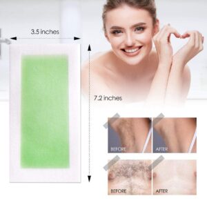 Avashine Body Wax Strips, Waxing Kit Contains 64 Strips