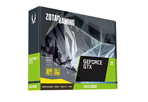 ZOTAC Gaming GeForce GTX 1650 Super Twin Fan 4GB GDDR6 128-Bit Graphics Card, Super Compact, Zt-T16510F-10L