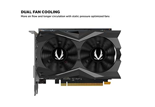 ZOTAC Gaming GeForce GTX 1650 Super Twin Fan 4GB GDDR6 128-Bit Graphics Card, Super Compact, Zt-T16510F-10L