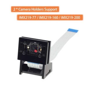 Makeronics Developer Kit for Jetson Nano -7inch Touch| IMX 219-77 Camera with Case| 64GB Class 10 TF Card with Card Reader | Jetson Nano Acrylic Case for Both A02 and B01