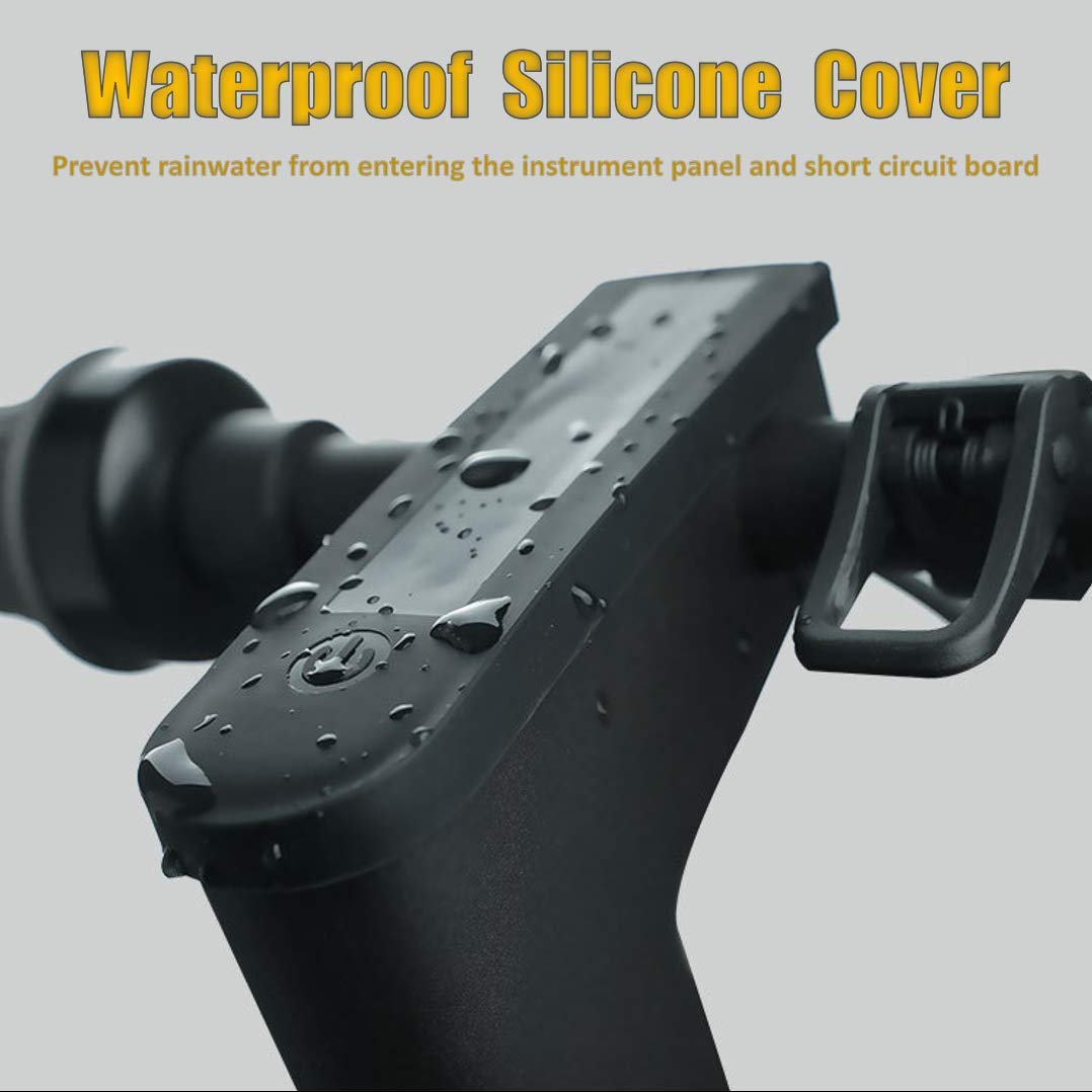 Glodorm Waterproof Dashboard Cover Shell for Ninebot Scooter Silicone Protective Case Accessories for Segway Ninebot MAX Electric Scooter