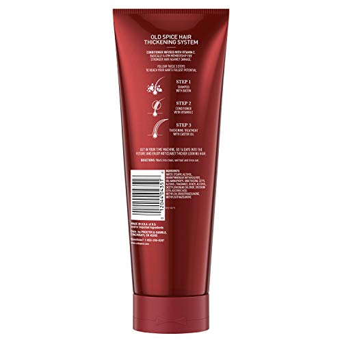 Old Spice Hair Thickening Conditioner for Men, Infused with Vitamin C, Step 2, 10.9 Fl Oz