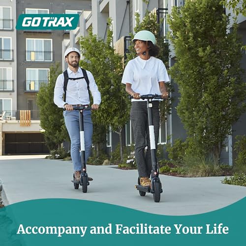 Gotrax XR Elite Electric Scooter, 8.5" Pneumatic Tire, Max 18 Mile and 15.5Mph by 300W Motor, Bright Headlight and Taillight, Aluminum Alloy Frame and Cruise Control, Foldable Escooter for Adult Black