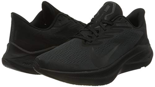 NIKE Women's Running Shoe, Black Black Anthracite, 8