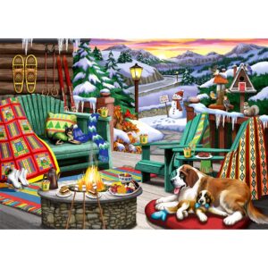 ravensburger après all day jigsaw puzzle - 500 pieces | large format | unique softclick interlocking technology | perfect for family fun and relaxation | fsc certified materials