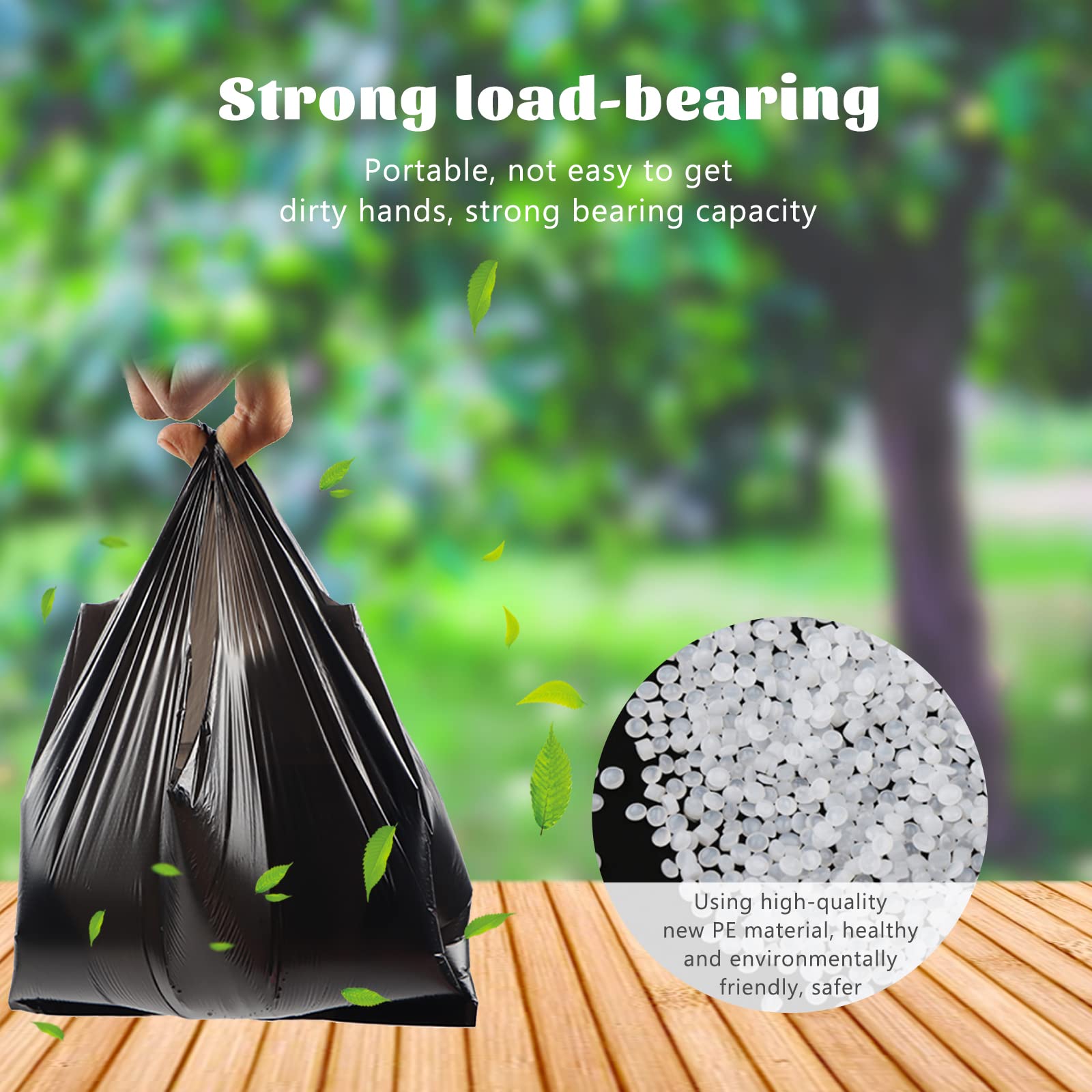 Personal Disposal Bags, 200 PCS Women Sanitary Disposal Bags Black Waste Bags for Sanitary Napkin