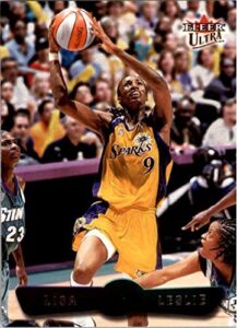 2002 ultra wnba #94 lisa leslie wnba basketball trading card