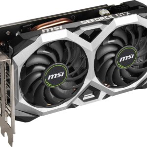 MSI Gaming GeForce GTX 1660 Super 192-bit HDMI/DP 6GB GDRR6 HDCP Support DirectX 12 Dual Fan VR Ready OC Graphics Card (GTX 1660 Super VENTUS XS OC)