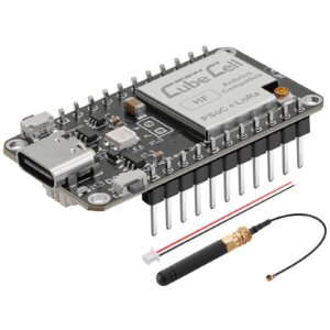 makerfocus lora sx1262 module 863 928 mhz lorawan iot development board asr6502 mcu 128kb flash ultra low power consumption solar energy powered design with antenna for arduino and intelligent scene