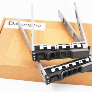 2-Pcs 2.5" 8FKXC 08FKXC SAS SATA Hard Drive Tray Caddy for R630 R730 R730XD T630 R430 T430 PowerVault MD1420 MD3420 Series