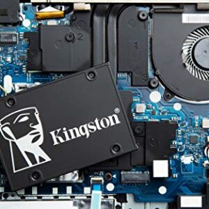 Kingston KC600 SSD SKC600/1024G Internal SSD 2.5", SATA Rev 3.0, 3D TLC, XTS-AES 256-bit encryption