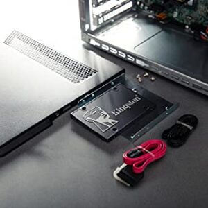 Kingston KC600 SSD SKC600/1024G Internal SSD 2.5", SATA Rev 3.0, 3D TLC, XTS-AES 256-bit encryption