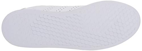 adidas Women's Courtpoint Cl X Tennis Shoe, White/White/Orbit Grey, 10