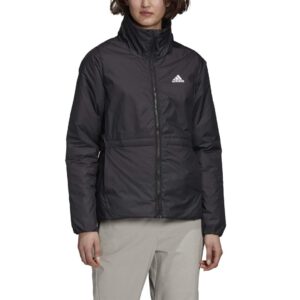 adidas outdoor womens basic insulated jacket black small