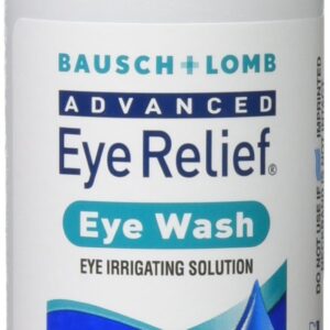 Bausch & Lomb Advanced Eye Relief Eye Wash, 4 Fl Oz, Pack of 3