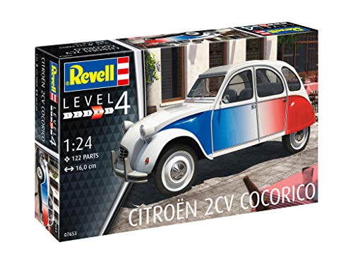 Revell RV07653 Citroen 2CV Cocorico 1:24 Model kit