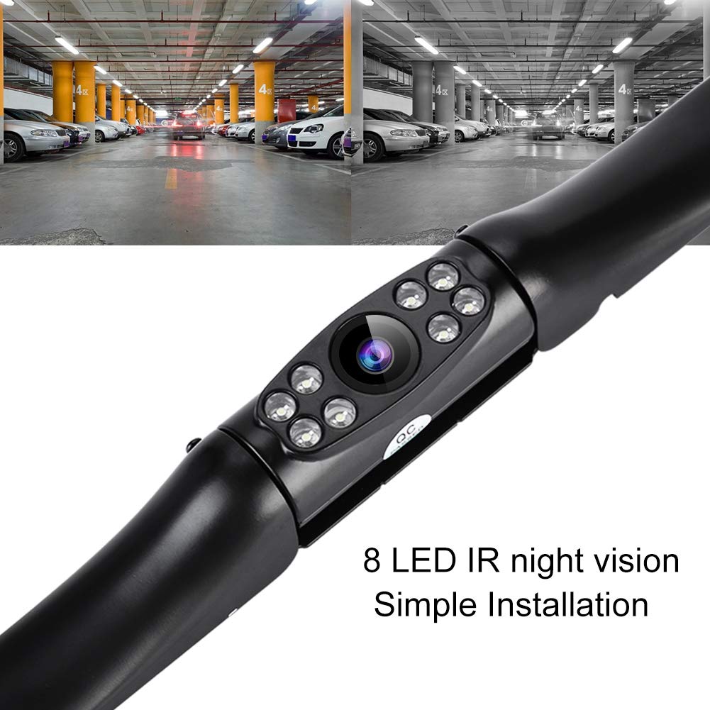 Rear View Camera, 170° HD 8 LED Night Waterproof Universal Car Backup Parking Camera Reverse Camera Backup Camera for Car