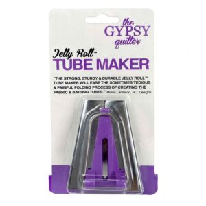 gypsy quilter jelly roll tube maker rulers & accessories, purple