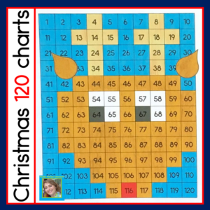 christmas 120 chart mystery pictures