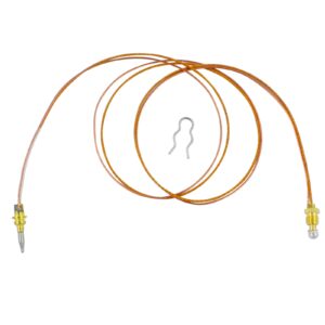 MENSI 110186-01 Thermocouple 33 Inches Wire Clip Mounted Desa Comfort Glow Vanguard line of Blue Flame Unvented Vent-Free Gas heaters Thermo Coupler Sensor