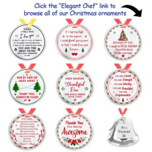 Elegant Chef Washington State Christmas Ornament- Tree Hanging WA Lover Christmas Decorations