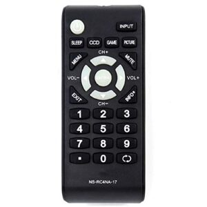 New NS-RC4NA-17 Remote Control fit for Insignia LED TV NS-19D220NA16-A NS-24D310NA17 NS-32D310NA17NS-39D310NA17 NS-32D311NA17NS-24D510NA17 NS-40D510NA17 NS-48D510NA17 NS-50D510NA17 NS-55D510NA17