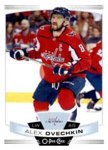 2019-20 o-pee-chee #183 alexander alex ovechkin washington capitals nhl hockey trading card