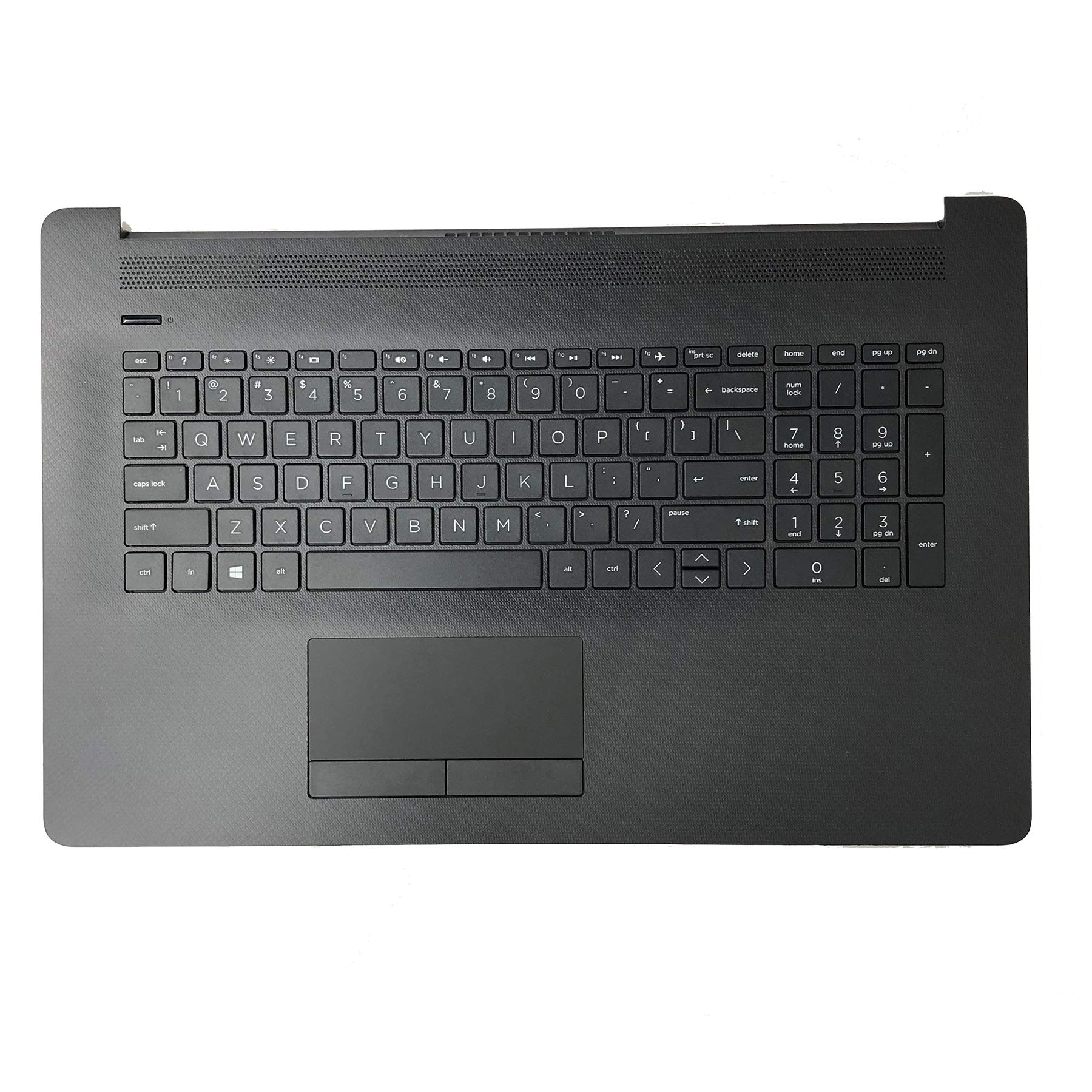 Replacement for HP Pavilion17BY 17-by 17CA 17-CA Laptop Upper Case Palmrest Keyboard Touchpad Assembly Part L48409-001 6070B1546701