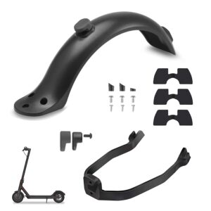 yungeln rear mudguard scooter fender bracket scooter replacement accessory support mudguard bracket fender compatible for xiaomi m365/pro 1s scooter black