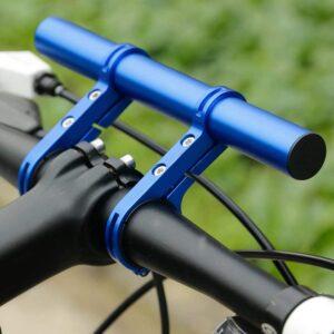 Yungeln Handlebar Extender Bicycle Aluminum Alloy Bracket Extension Double Handlebar Extension Mount Holder Use compatible for XIAOMI M365/Pro 1S Ninebot and Mountain Bicycle