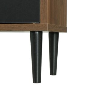 OS Home and Office Display bookcase, Danish Walnut