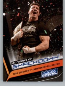 2019 topps wwe smackdown live 20 years of smackdown #sd-14 eddie guerrero wrestling trading card