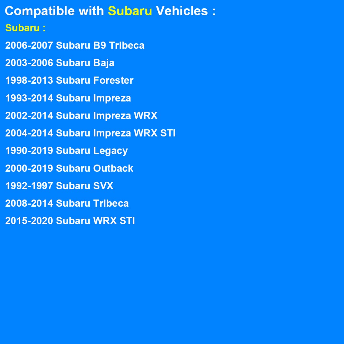 Engine Thermostat with Gasket Replace 21200AA072 Compatible with Subaru - 1998-2013 Forester, 1993-2014 Impreza WRX STI, 1990-2019 Legacy, 2000-2019 Outback, 2008-2014 Tribeca, 2015-2020 WRX STI, More